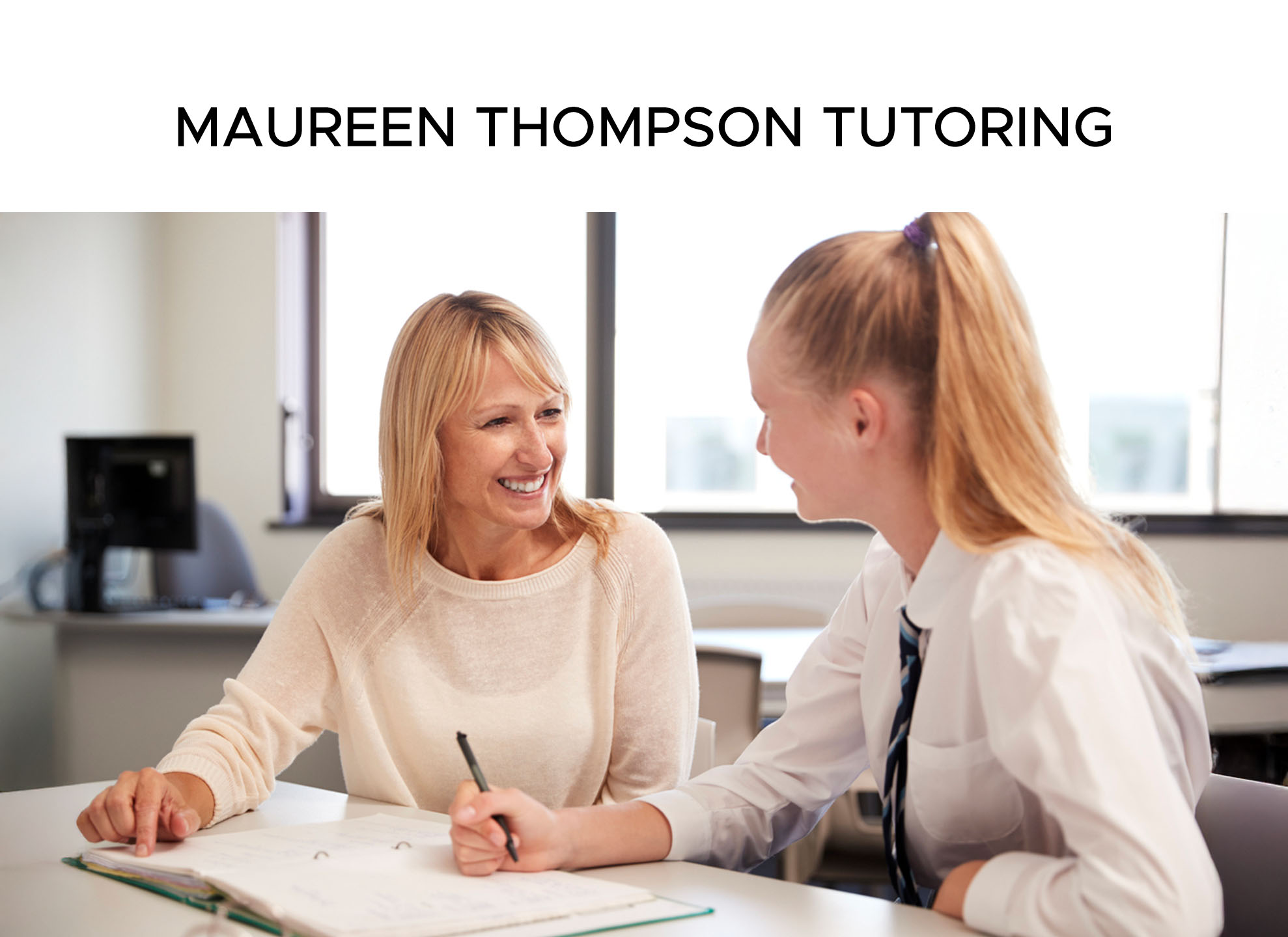 Maureen Thompson Tutoring – Children First Education Fund | Service ...