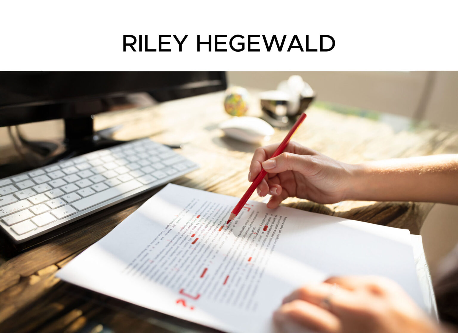 Riley Hegewald – Children First Education Fund | Service Providers